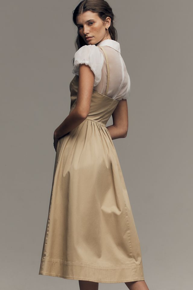 ASTR The Label Carrington Layered Midi Dress | Anthropologie UK