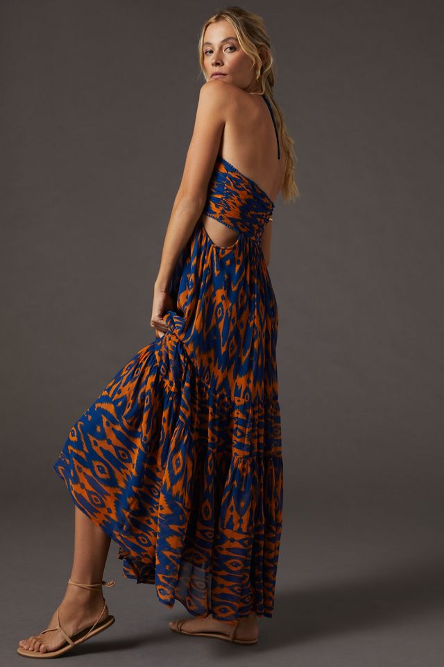 Verb by Pallavi Singhee Cut-Out Midi Dress | Anthropologie UK