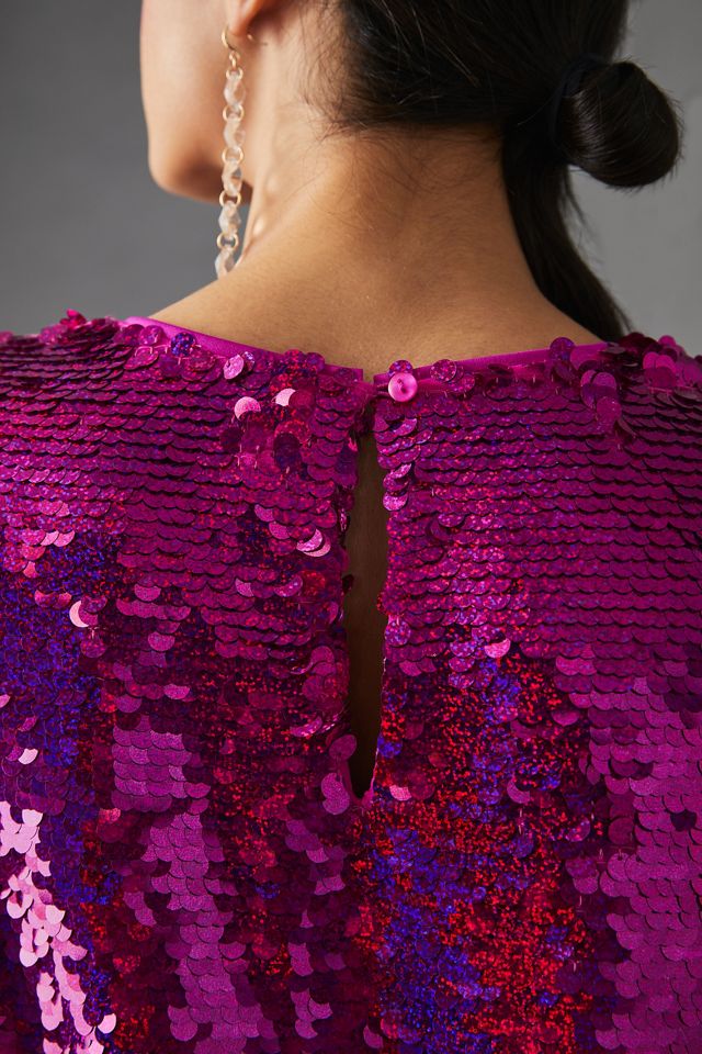 Verb by Pallavi Singhee Sequin Shift Dress | Anthropologie