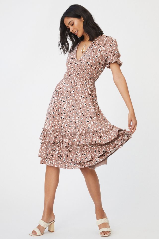 Hutch Ria Ruffled Dress | Anthropologie