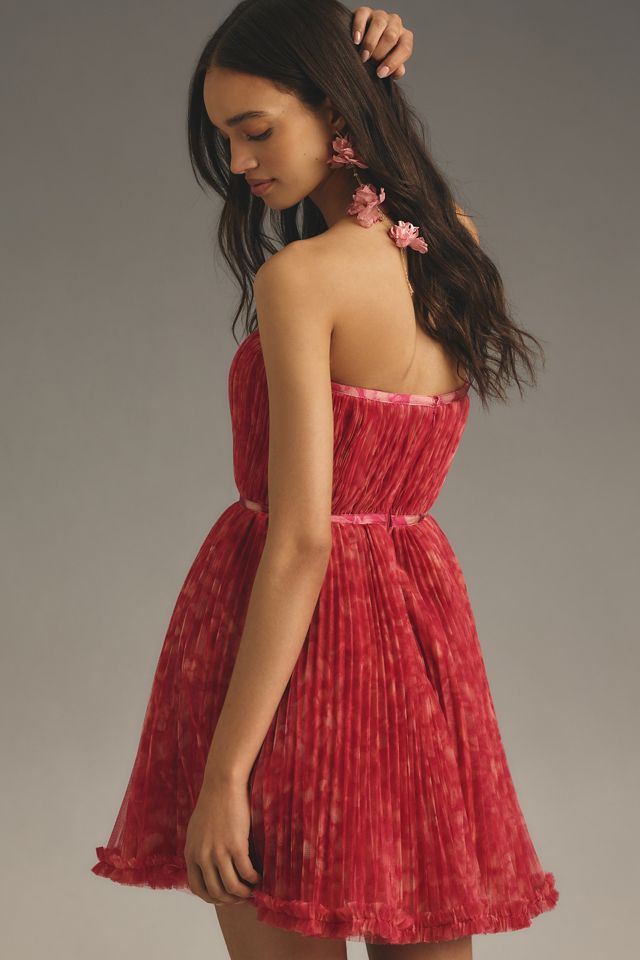 Hutch Lenzy Strapless Mini Dress | Anthropologie