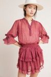 Ines Chiffon Mini Dress | Anthropologie