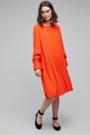 Lilith Drop Waist Dress, Red | Anthropologie UK