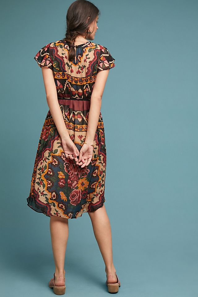 Mosaic Midi Dress | Anthropologie Mosaic Midi Dress | Anthropologie