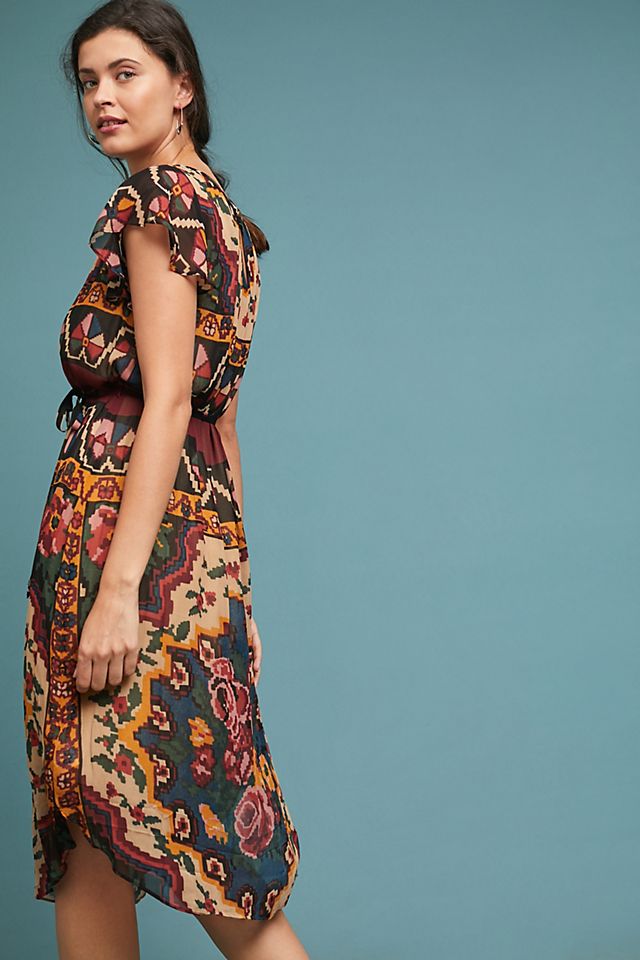 Mosaic Midi Dress | Anthropologie Mosaic Midi Dress | Anthropologie