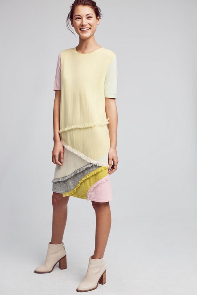 Cashmere Fringe Tunic Dress | Anthropologie