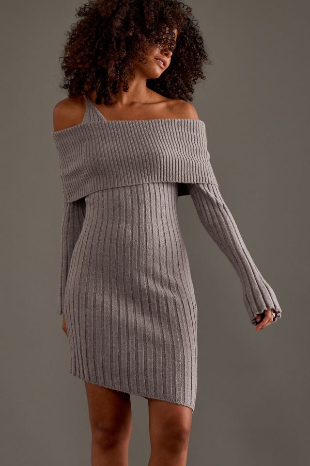House of Sunny Chunky Rib Knit Mini Dress | Anthropologie UK