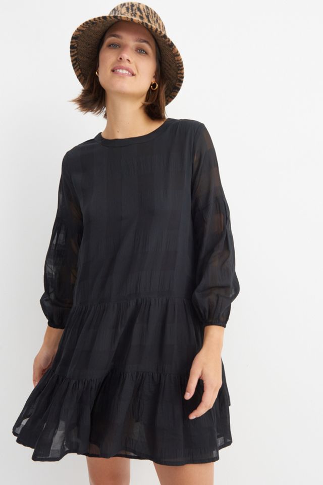 Mahina Textured Tunic Dress | Anthropologie