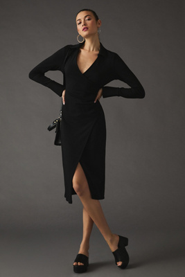 By Anthropologie Knit Wrap Dress | Anthropologie