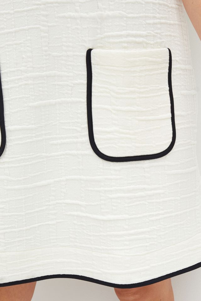 Maeve Patch-Pocket Mini Dress | Anthropologie