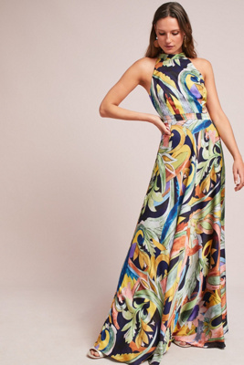 Nicole Miller Skyscraper Maxi Dress | ModeSens