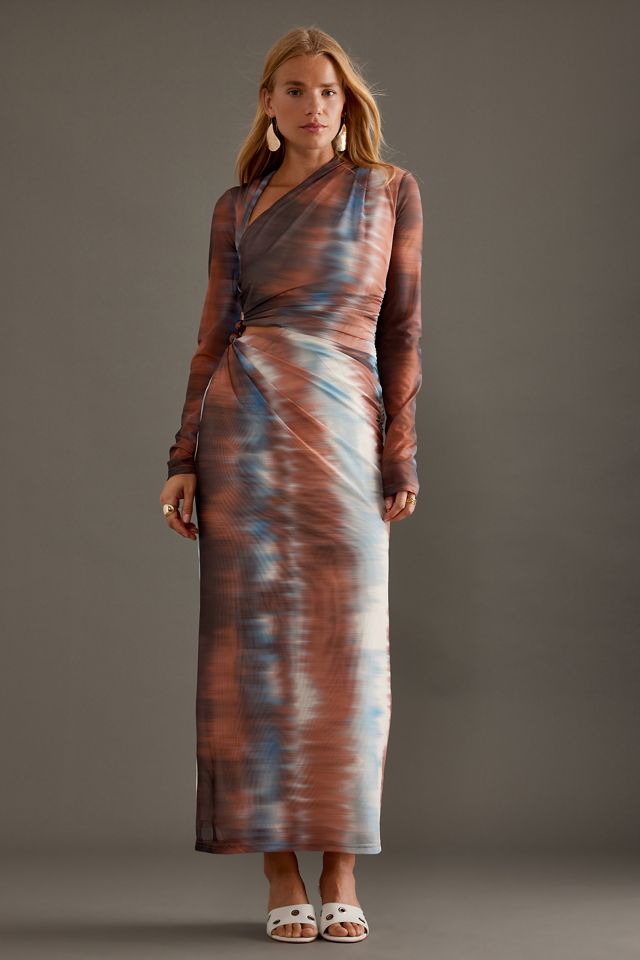 Significant Other Nina Mesh Midi Dress | Anthropologie UK