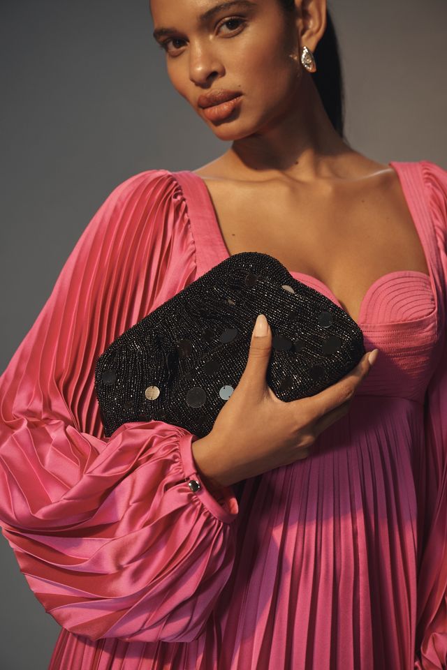 Acler Elkington Long-Sleeve Sweetheart Maxi Dress | Anthropologie