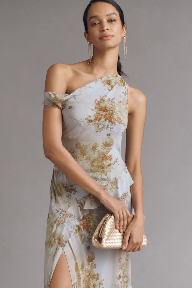 BEC + BRIDGE Rahni One-Shoulder Midi Dress | Anthropologie
