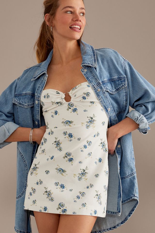 Bardot Cello Sweetheart Sleeveless Mini Dress | Anthropologie UK