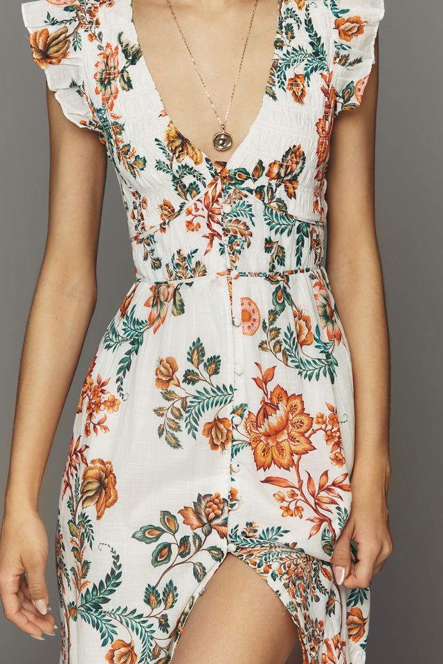 Peregrine Midi Dress | Anthropologie