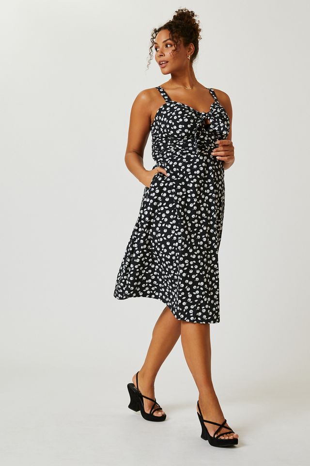 Cecilia Pettersson Tie-Front Midi Dress | Anthropologie UK