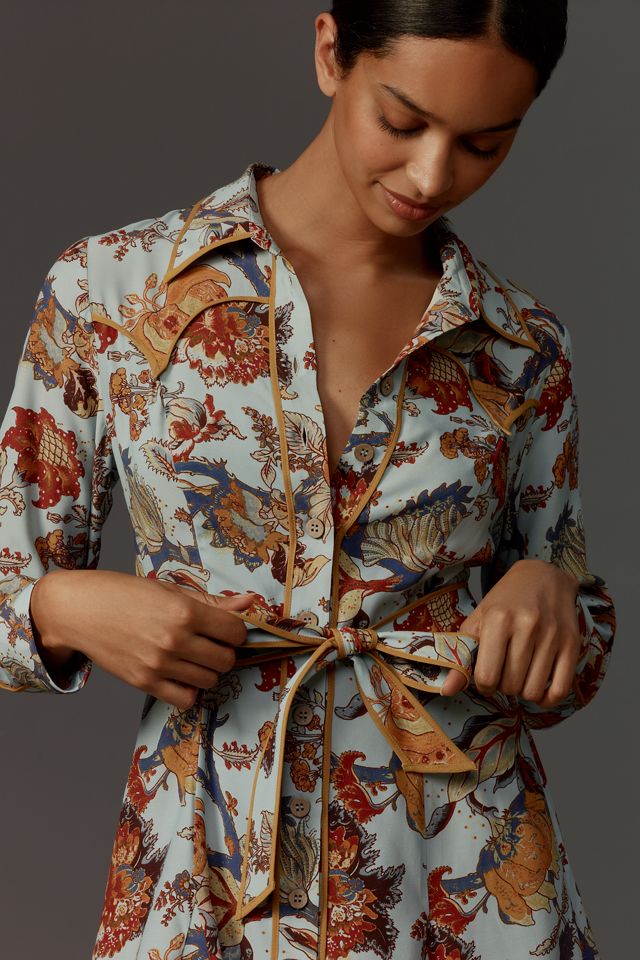 Plenty by Tracy Reese Printed Mini Shirt Dress | Anthropologie