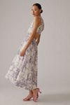Aureta Studio Side Cutout Midi Dress | Anthropologie
