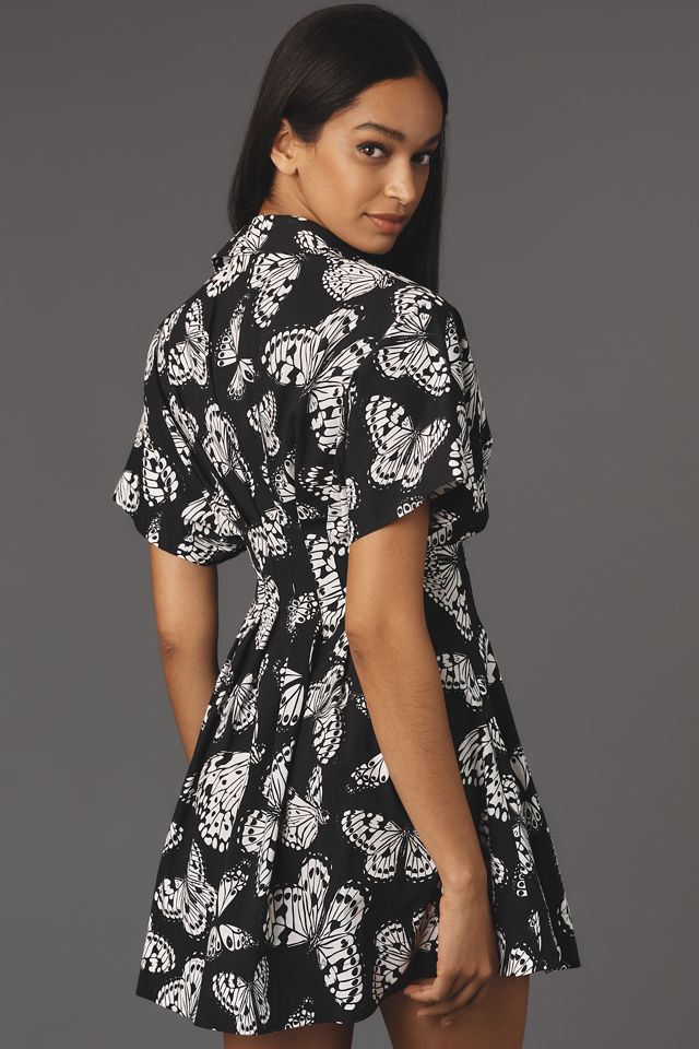 The Tobie Button-Front Pleated Shirt Dress by Exquise: Mini Edition ...