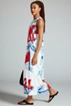 Farm Rio Sleeveless Graphic Dress | Anthropologie