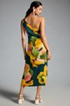 Farm Rio x Anthropologie Printed One-Shoulder Dress | Anthropologie