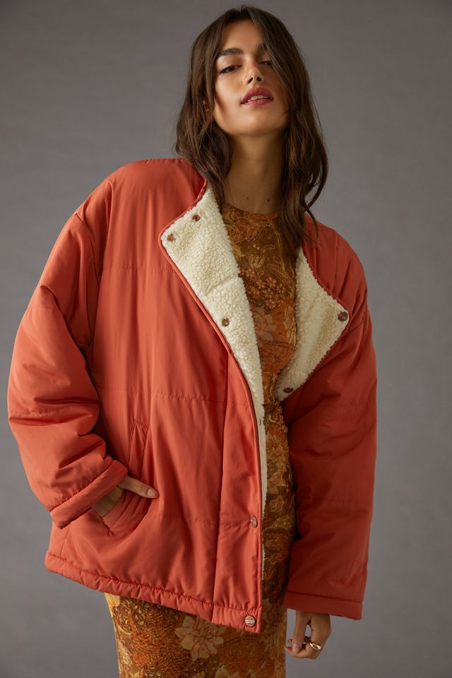 Wrangler Oversized Reversible Jacket | Anthropologie