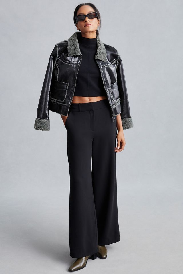 Marrakech Cris Faux Patent Leather Jacket | Anthropologie