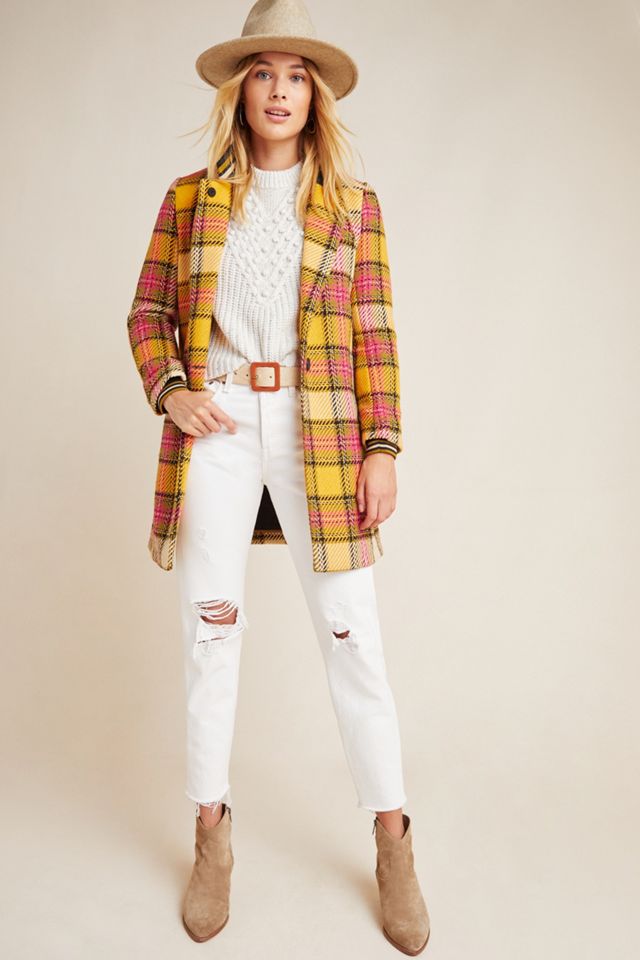 Scotch & Soda Ascot Plaid Coat | Anthropologie