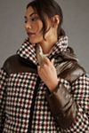 Bernardo Houndstooth Puffer Jacket | Anthropologie