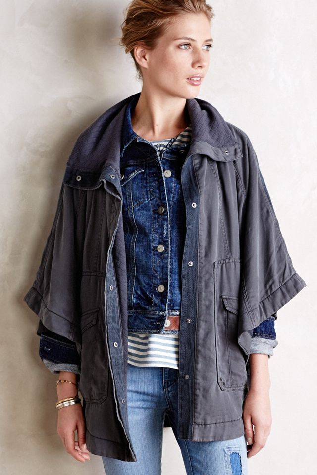 Quilted Cape | Anthropologie