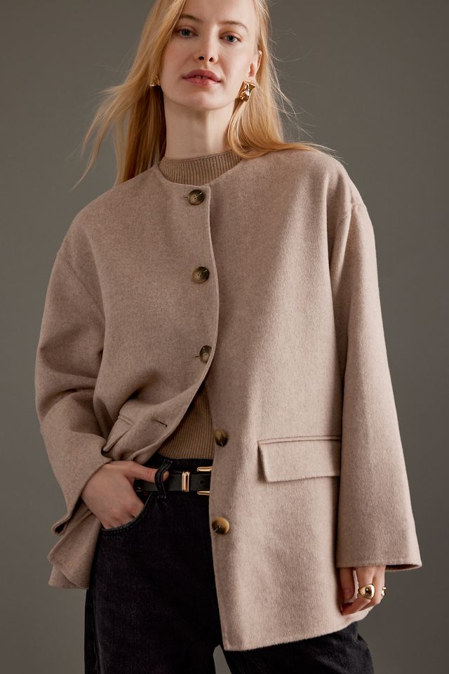 Selected Femme Pam Handmade Scarf Jacket | Anthropologie UK