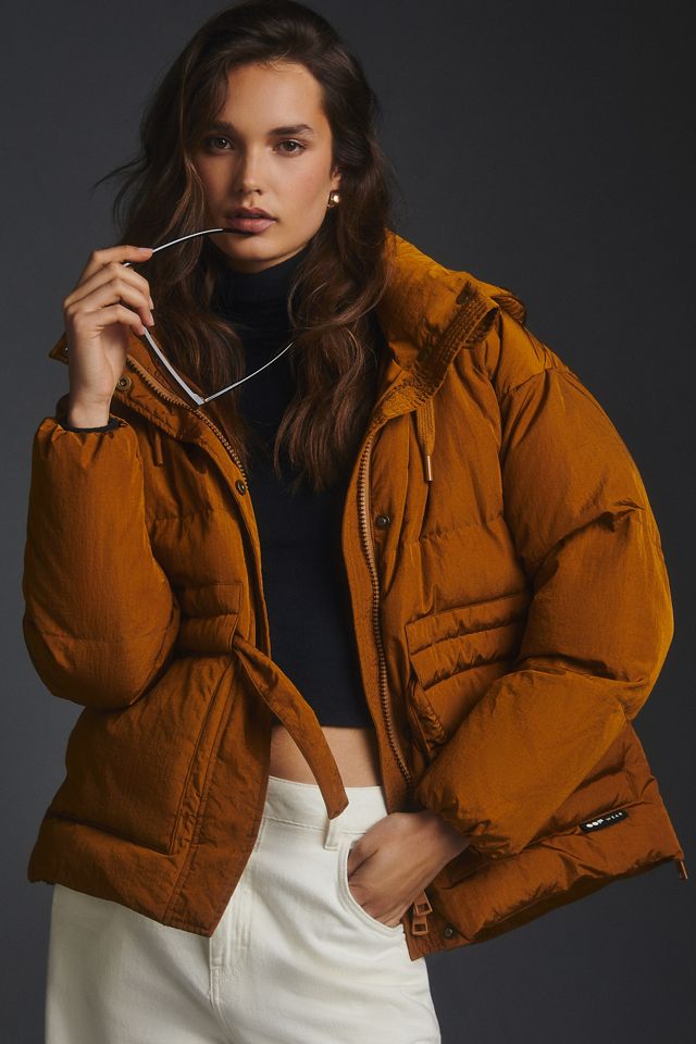 OOF Wear Belted Puffer Jacket | Anthropologie