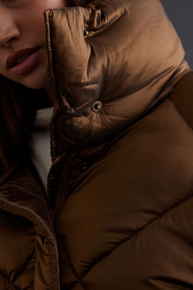 OOF Wear Short Oversized Collar Puffer Coat | Anthropologie UK