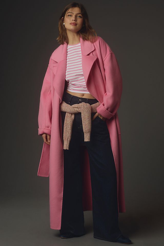 Stella Nova Carola Wool Blend Trench Coat | Anthropologie Stella Nova Carola Wool Blend Trench Coat | Anthropologie