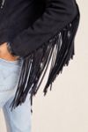 Frye Fringed Suede Biker Jacket | Anthropologie