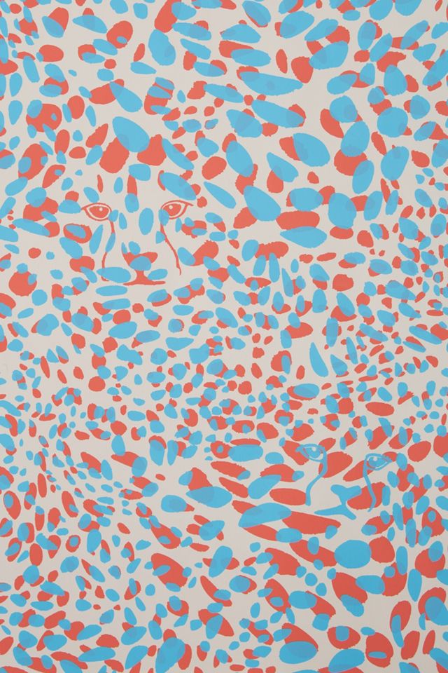 Cheetah Vision Wallpaper | Anthropologie