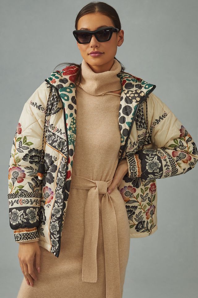 Farm Rio Romantic Garden Jacket | Anthropologie