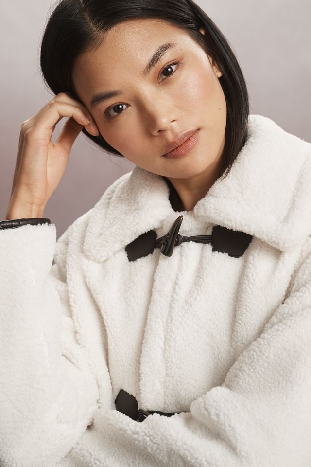 NVLT Berber Toggle Coat | Anthropologie