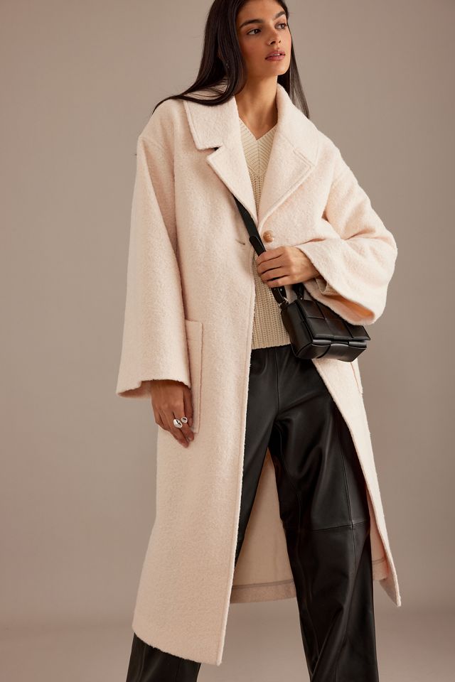 Soft Oversized Patch-Pocket Coat | Anthropologie DE