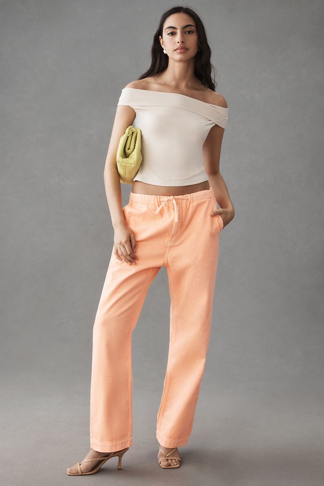 Essentiel Antwerp Domo Relaxed Denim Pants | Anthropologie