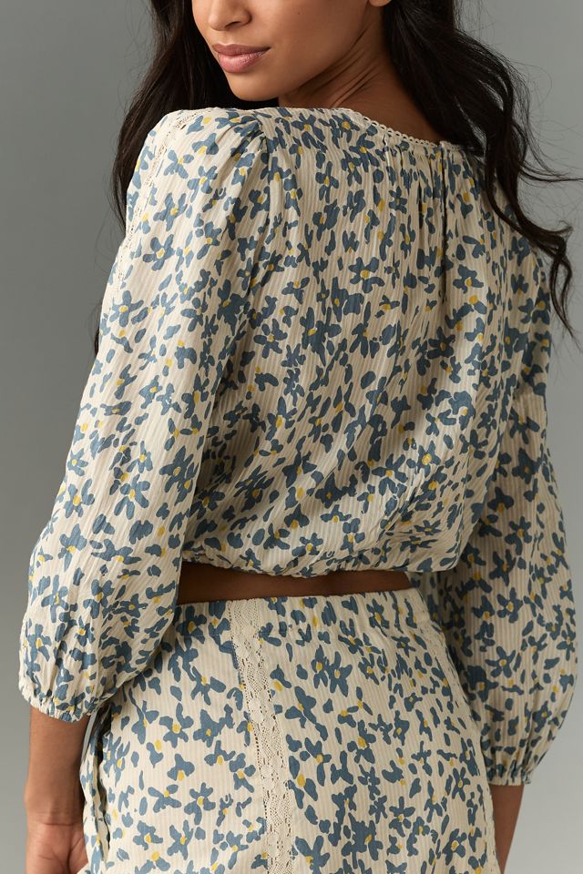 Velvet by Graham & Spencer Cameron Long-Sleeve Blouse | Anthropologie