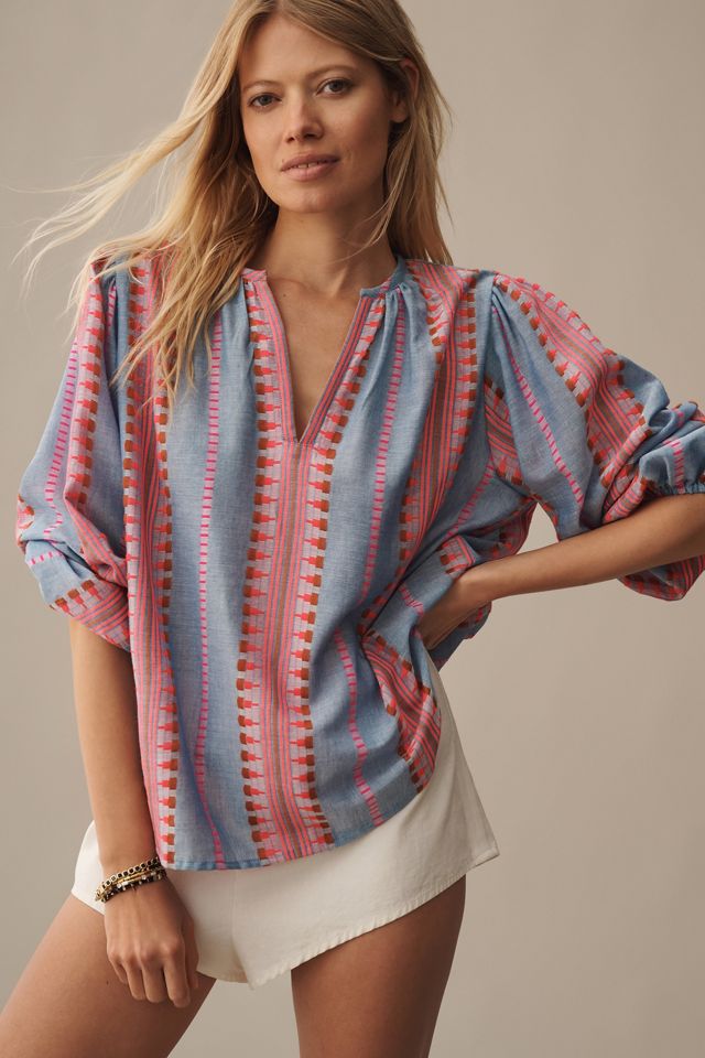 Velvet by Graham & Spencer Isla Blouse | Anthropologie