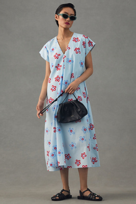 Marimekko Meret Demeter Poplin Dress | Anthropologie