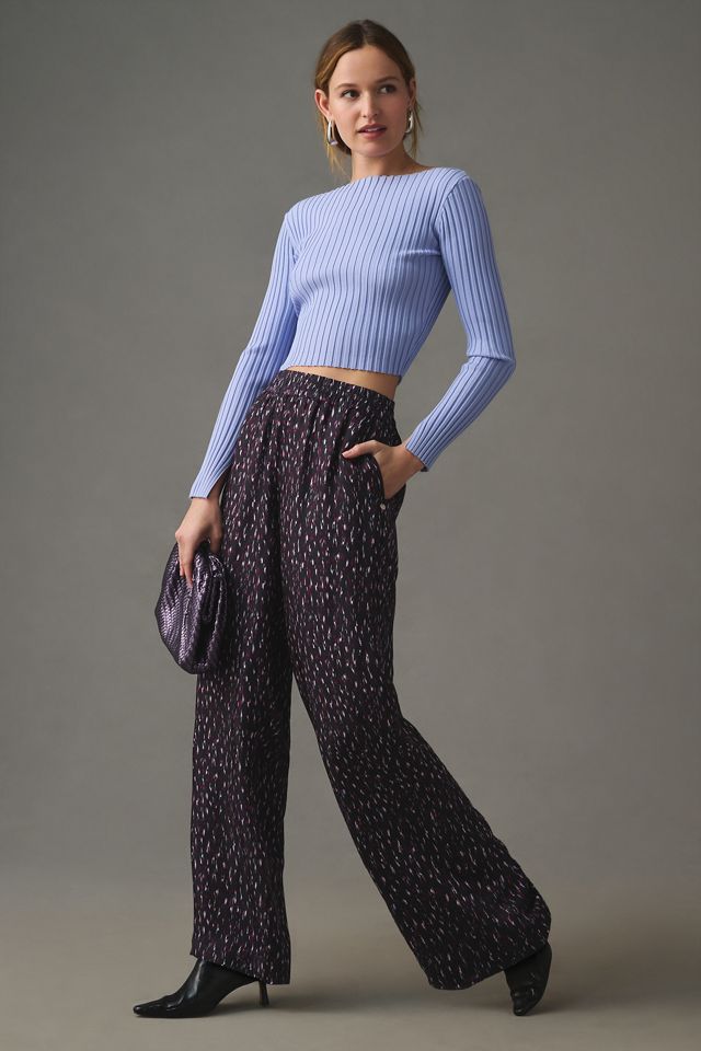Scotch & Soda Gia Wide-Leg Trousers | Anthropologie