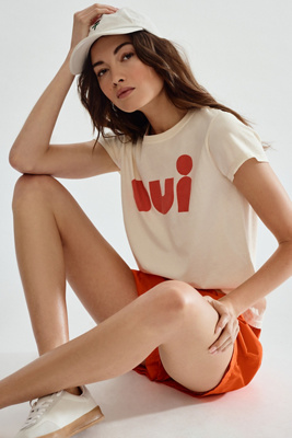 Clare V. Oui Classic Tee | Anthropologie