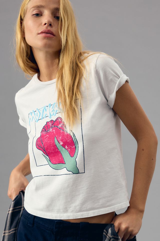 MOTHER The Itty Bitty Goodie Goodie Crop Tee | Anthropologie