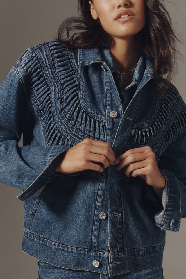 MOTHER The Loop De Loop Denim Jacket | Anthropologie