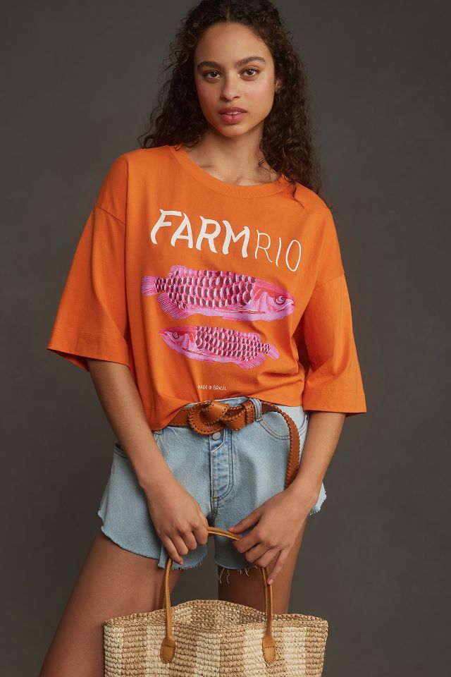 Farm Rio Box Cut Tee | Anthropologie