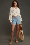 Farm Rio Crochet Fruit Blouse | Anthropologie